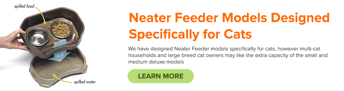 Neater Feeder for Cats | Express & Deluxe | Mess-Free Pet Bowls ...