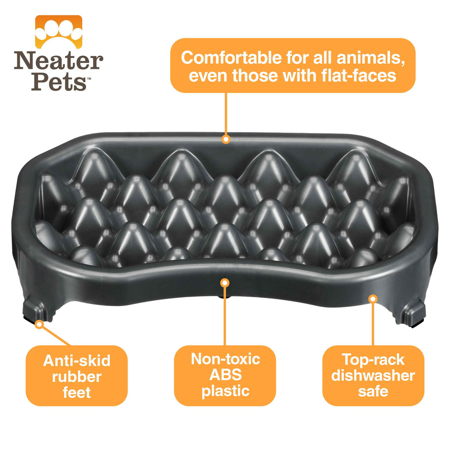 Neater Slow Feeder | Slow Feed Pet Food Bowl – Neater Pets