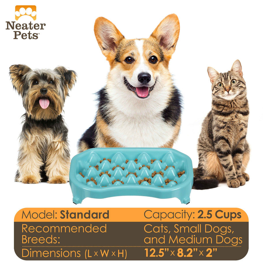 Neater Slow Feeder | Slow Feed Pet Food Bowl – Neater Pets