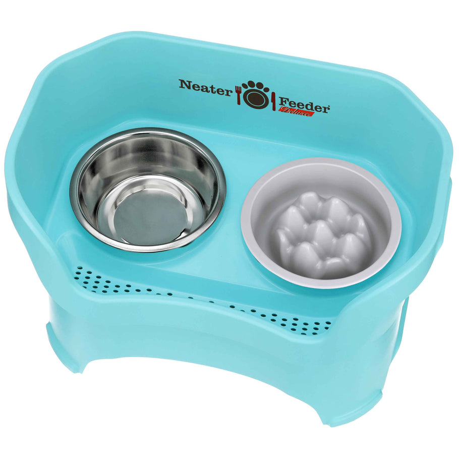 DELUXE Neater Feeder with The Niner Slow Feed Bowl – Neater Pets
